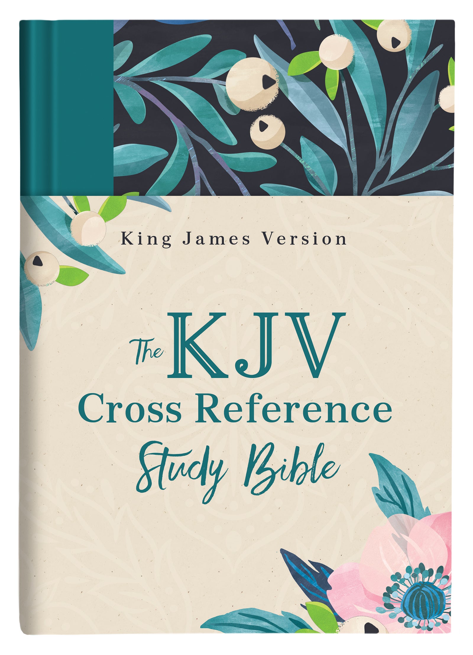 The KJV Cross Reference Study Bible—Turquoise Floral – Soul Love Scribbles
